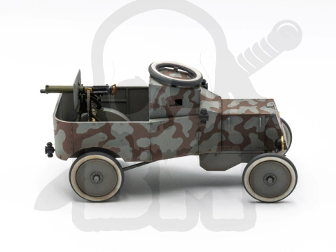 Battle-Models > Model T RNAS Armoured Car - samochód pancerny IWW 1:35